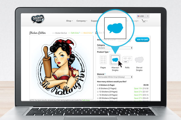 Pages vs. Kiss-Cut vs. Die-Cut Singles vs. Rolls