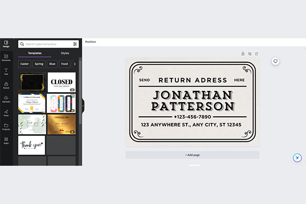How To Print Address Labels (With Canva, Word, Google Sheets and More)