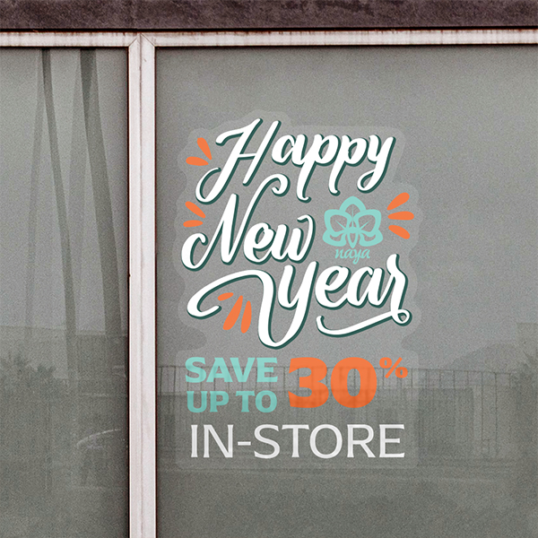 Small Clear Window Decals | StickerYou Products