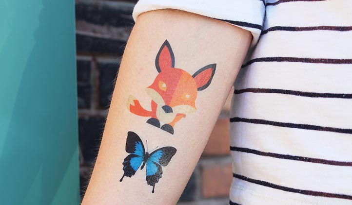 Animal & Butterfly Tattoos | StickerYou Products