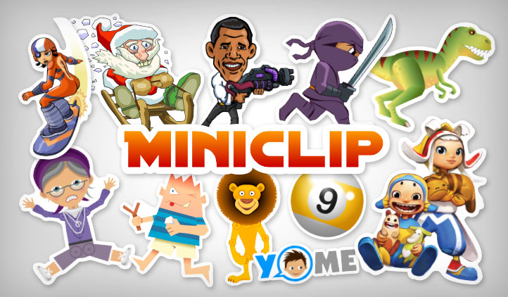 Miniclip Stickers | StickerYou Products