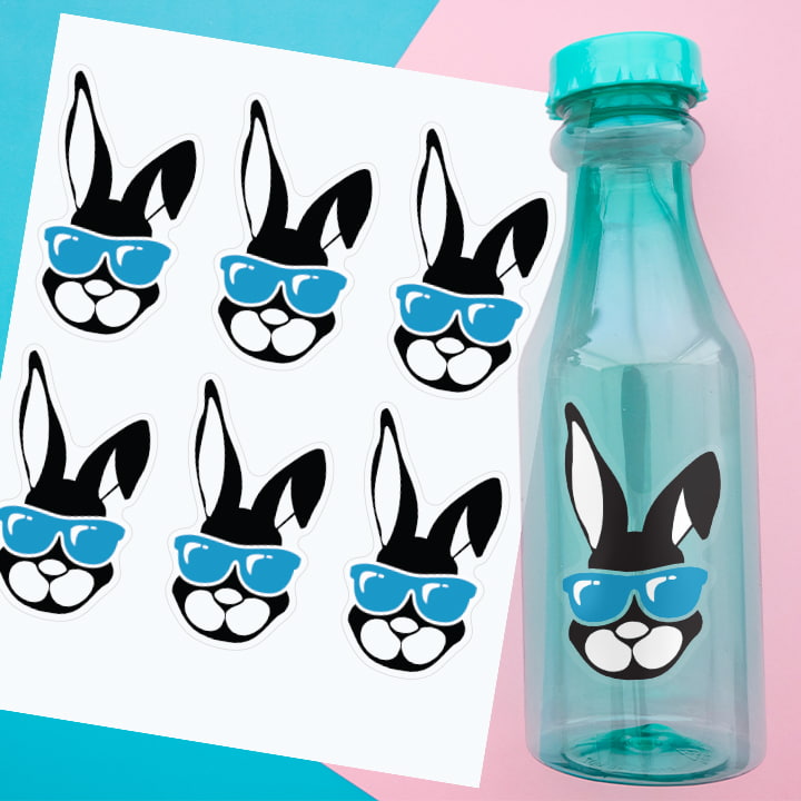 Custom Clear Die-Cut Vinyl Stickers: Transparent & Personalized