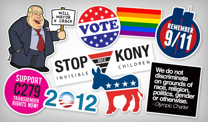Political Bumper Stickers | StickerYou Products