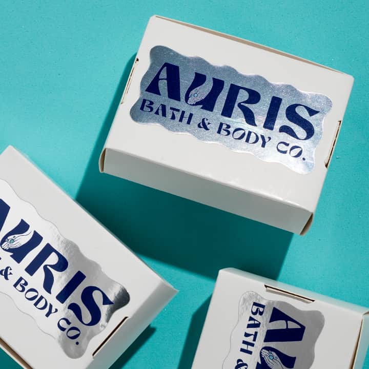 Custom Silver Foil Labels: Custom Printed Silver Product Labels