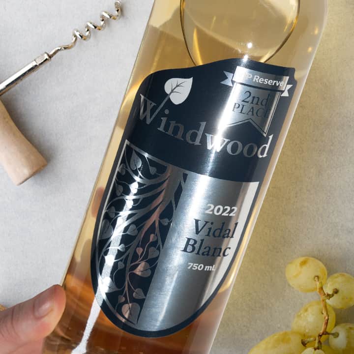 Custom Silver Foil Labels: Custom Printed Silver Product Labels