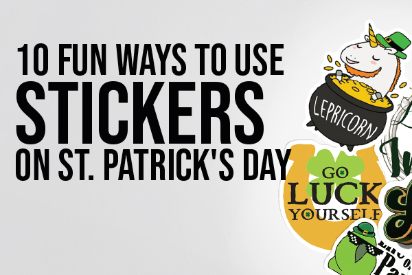 10 Fun Ways to Use Stickers on St. Patrick's Day